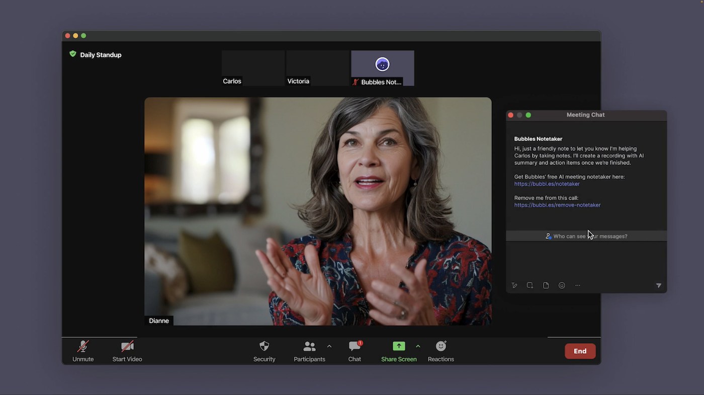 How to Transcribe Zoom Meetings and Recordings (Easy + Free) - Bubbles
